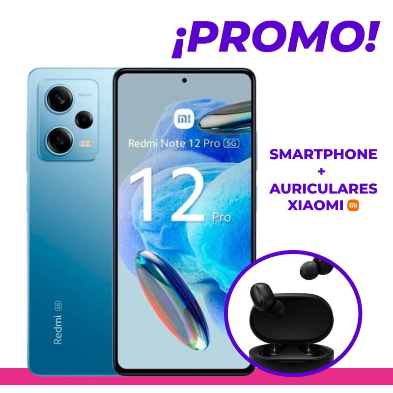 Xiaomi Redmi Note 12 Pro 5G 8GB/256GB Azul - Teléfono móvil