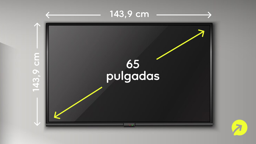  Cu nto Mide Un Televisor De 65 Pulgadas 