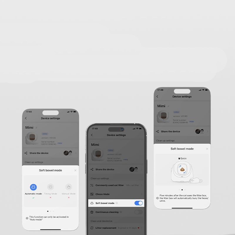 CATLINK Baymax Lite - Caixa de areia para gatos inteligente e autolimpante