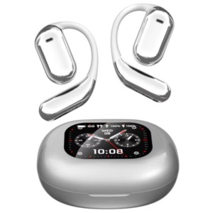 HBQ YYK-Q16 PRO - ANC - Ecrã LCD - Prata