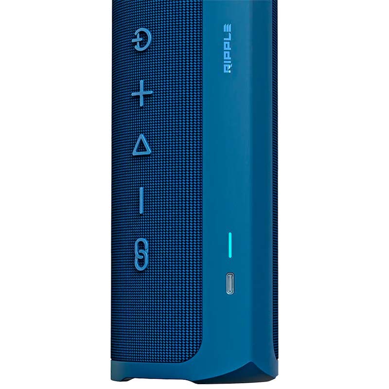 HiFuture Ripple - Haut-parleur Bluetooth - 30 W - Bleu