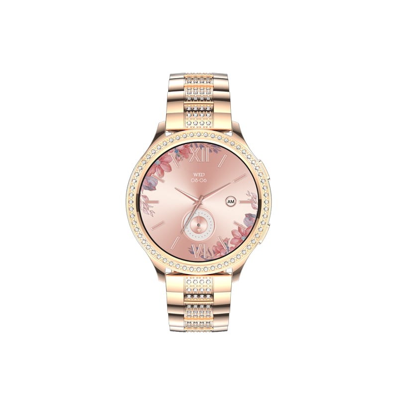 LEMFO AK53 - Or Bracelet à maillons en acier inoxydable - 1.32 pouces