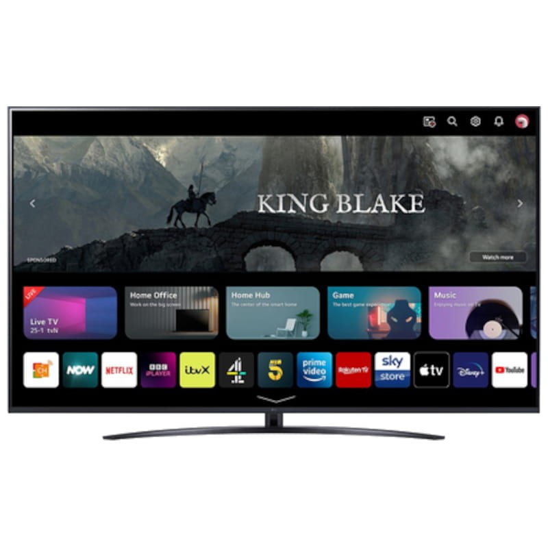 LG UHD 75UR81006LJ: Smart TV - 75 Polegadas - Processador 4K a5 Gen6