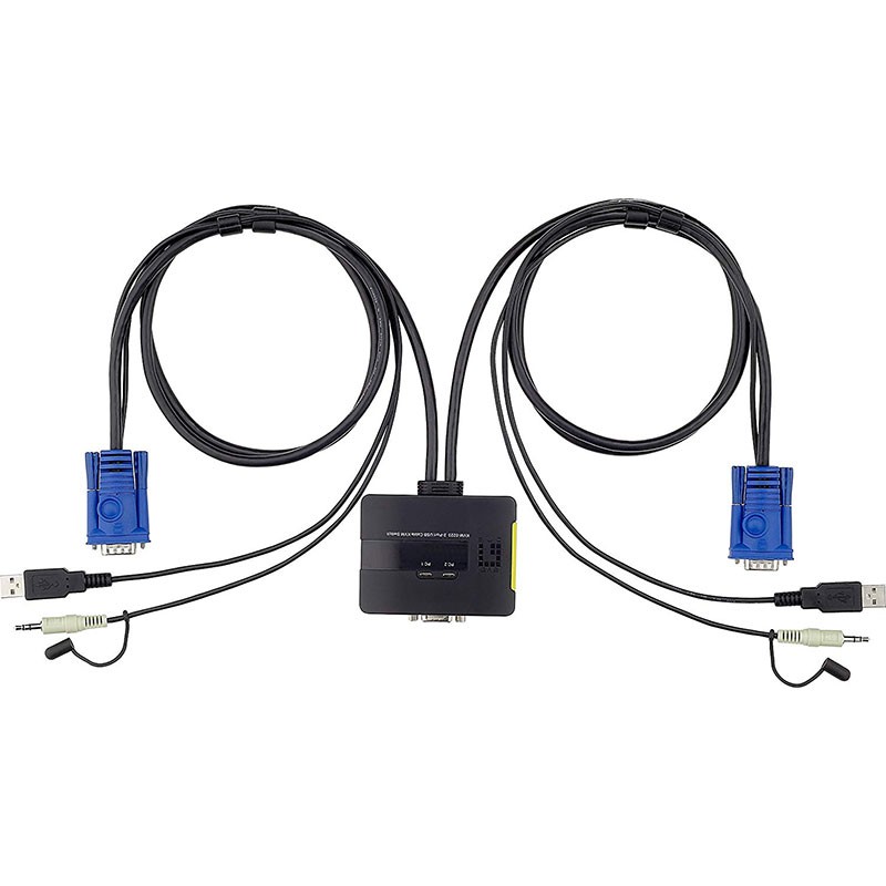 Comprar LevelOne 2 Puertos KVM-0223 - PowerPlanetOnline