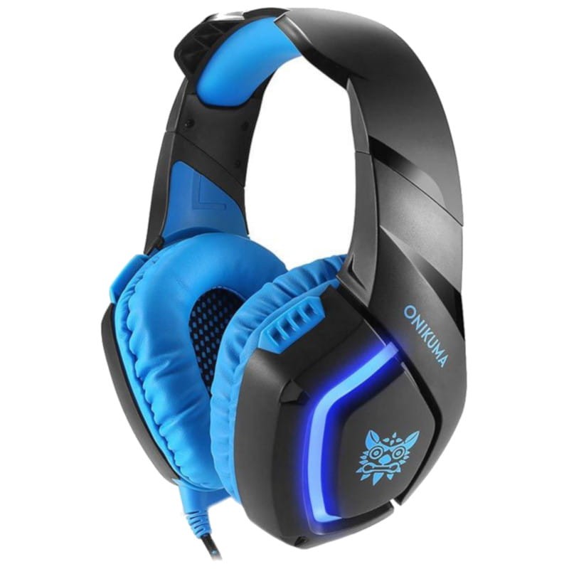 ONIKUMA Audífonos ONIKUMA K1-B Gaming RGB - Negro con Azul | falabella.com