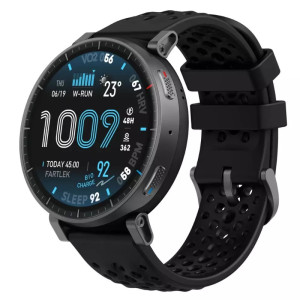 Amazfit Active Max - Écran AMOLED 1,5 pouces - GPS - Noir