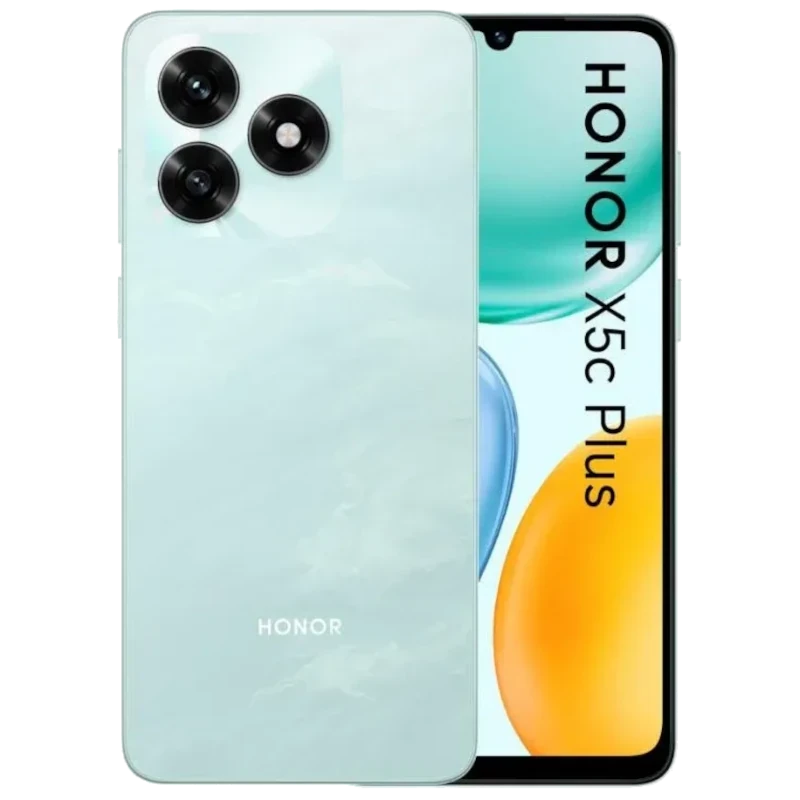 Honor X5c Plus 128 Go Cyan MediaTek Helio G81 4 Go de RAM Écran de 6,78 ...