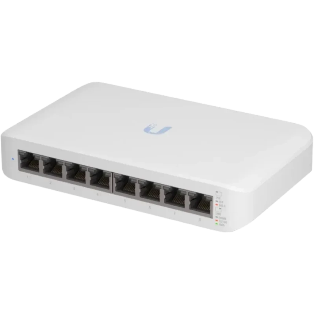 Ubiquiti UniFi Switch Lite 8 PoE (USW-Lite-8-PoE) | 8x GbE, 4x Po Eplus ...