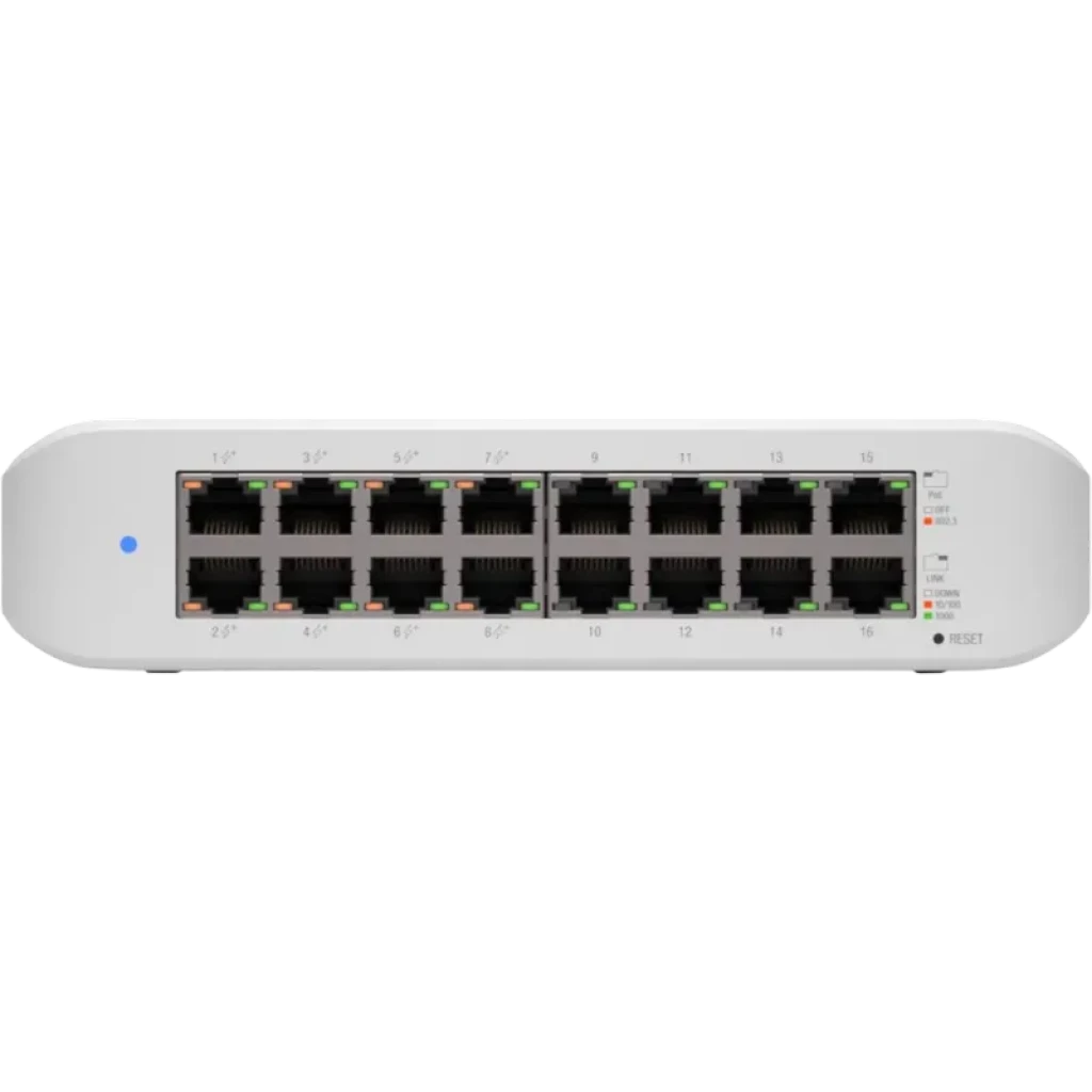 Ubiquiti UniFi Switch Lite 8 PoE (USW-Lite-8-PoE) | 8x GbE, 4x Po Eplus ...