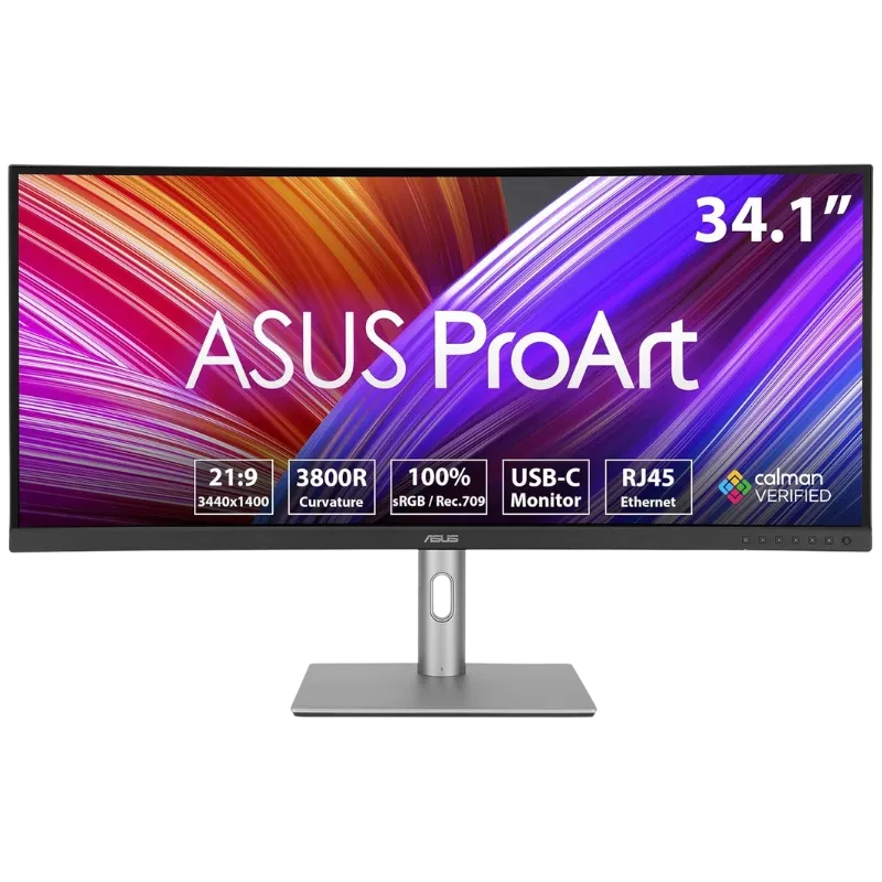 ASUS ProArt PA34VCNV 34,1" UltraWide QHD LED IPS Curvo - Monitor de PC