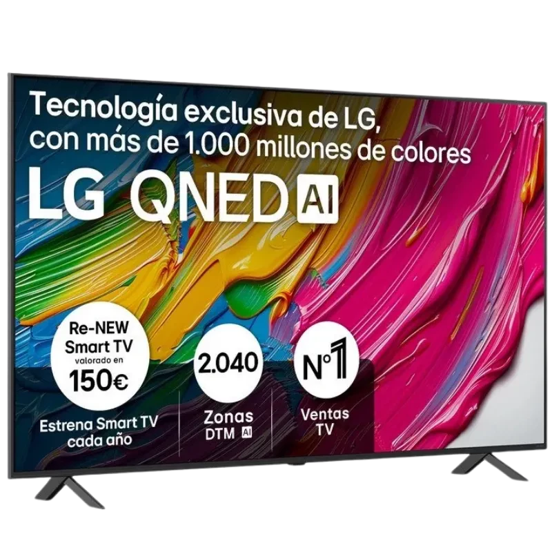 LG QNED AI 65QNED80A6A 65" 4K Ultra HD QNED Smart TV
